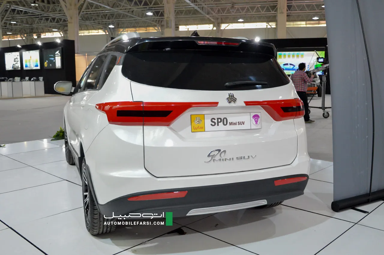 مینی کراس‌اوور SP0 توسط گروه خودروسازی سایپا رونمایی شد